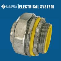 China Zinc Straight Liquid Tight Connector 1-1/4 Inch UL Listed for Flexible Conduit for sale