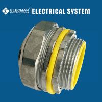China ELECMAN Zinc Straight Liquid Tight Connector 1-1/2 Inch UL Listed for sale