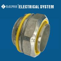 China Zinc Straight Liquid Tight Connector 2 Inch for sale