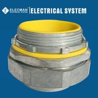 China Zinc Die Cast Straight Liquid Tight Connector 3 Inch UL Listed for sale