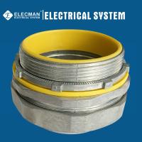China Zinc Straight Liquid Tight Connector 4 Inch for sale