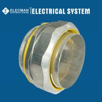 China Zinc Straight Liquid Tight Connector 4 Inch for sale