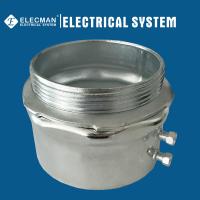 China ELECMAN Steel EMT Connector Set Screw Type 3-1/2 In UL Listed 600V for sale