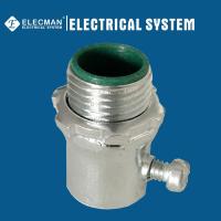 China Steel EMT Connector Set Screw Insulated Type 1/2