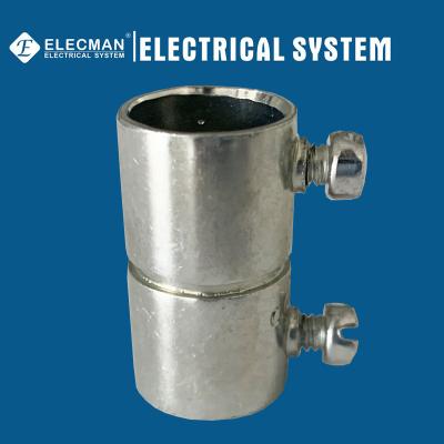 China Steel EMT Coupling Set Screw Type 1/2 Inch for sale