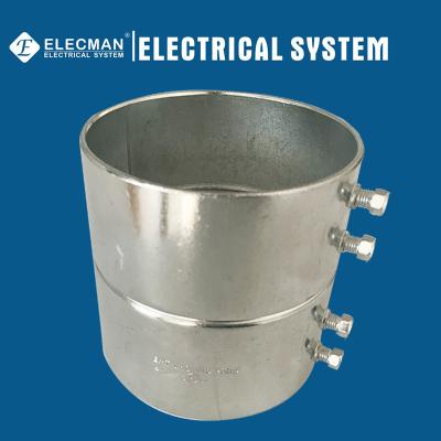 China Steel EMT Coupling Set Screw Type 4 Inch for sale