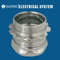 China Steel EMT Connector Compression Type 1-1/2 In. for sale
