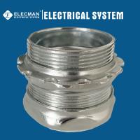 China Steel EMT Connector Compression Type 2 In. for sale