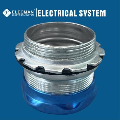 China Raintight Steel EMT Connector Compression Type 2