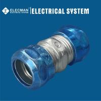 China Raintight Steel EMT Coupling Compression Type 1/2 Inch for sale