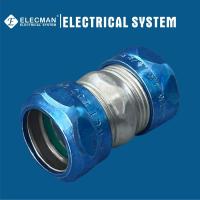 China Raintight Steel EMT Coupling Compression Type 3/4 Inch for sale