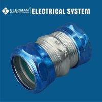 China Raintight Steel EMT Coupling Compression Type 1 Inch for sale