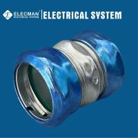 China Raintight Steel EMT Coupling Compression Type 1-1/4 Inch for sale