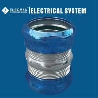China Raintight Steel EMT Coupling Compression Type 1-1/2 Inch for sale