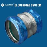 China Raintight Steel EMT Coupling Compression Type 2 Inch for sale