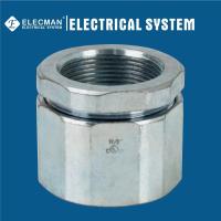 China Steel 1-1/2 In. Threaded IMC Rigid Conduit Coupling Three Piece Type for sale