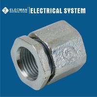 China HDG Malleable Iron IMC Rigid Three Piece Coupling 1/2 Inch for sale