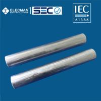 China IEC 61386 Galvanized EMT Conduit Pipe 25mm 40mm Chile SEC Certified for sale