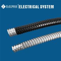 China UL Listed PVC Coated Galvanized Steel Flexible Conduit Black/Grey for sale