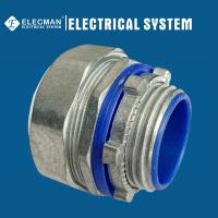 China Zinc Die Cast 1 in Straight Liquid Tight Flexible Conduit Connector Watertight for sale