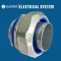 China Straight Type Zinc Liquid Tight Connector 1-1/4 Inch with Insulated Throat UL Listed for sale