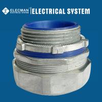 China Zinc 1-1/2 Inch Straight Liquid Tight Connector for Flexible Conduit UL cUL for sale