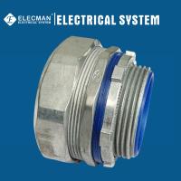 China Zinc 1-1/2 Inch Straight Liquid Tight Connector for Flexible Conduit UL cUL for sale