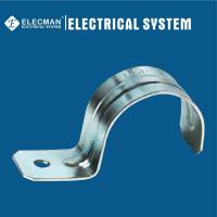 China Galvanized Steel 1 Inch One Hole IMC Rigid Strap Snap In Type UL Listed for sale