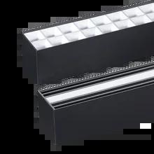 China 85° Beam Angle Dimmable LED Linear Light Fixture with 50,000 Hours Lifespan and Multiple Control Options for sale