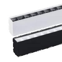 China Dimmable LED Linear Light Fixture 85° Beam Angle 50,000 Hours Lifespan AC200-240V Linkable Design for sale