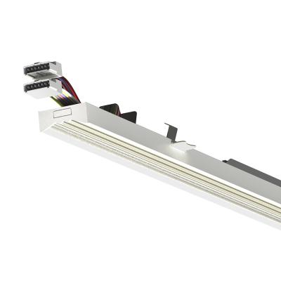 China Dimmable DALI LED Linear Light Fixture 40W/50W/60W with 50,000 Hour Lifespan and Wide AC200-240V Voltage Range for sale