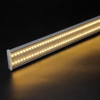 China Commercial LED Linear Light Fixture 210LM/W with Wago Terminal - 50,000 Hour Lifespan, Multiple Dimming Options for sale