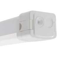 China Aluminum LED Tri-Proof Light Fixture IP65 120° Beam Angle 50,000 Hours Lifespan for Warehouse Lighting for sale