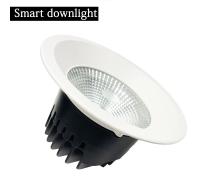 China Smart LED Recessed Downlight 20W-40W with ZigBee WiFi Bluetooth Control for Commercial Lighting for sale