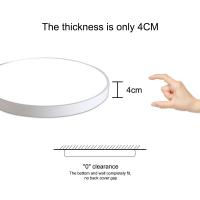 China 600mm 500mm 400mm Surface Mount Flat Panel LED Lights with 120° Beam Angle and 5-Year Warranty for sale