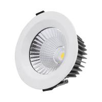 China Aluminum IP65 LED Downlight 6W-24W with 50,000+ Hours Lifespan and >80 CRI Rating for sale
