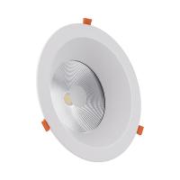 China 60° Beam Angle IP65 Aluminum LED Downlight with 50,000+ Hour Lifespan - 6W to 24W Options for sale