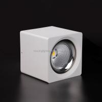 China 12W Aluminum LED Gimbal Downlight with 24° Beam Angle and 50,000 Hour Lifespan for Surface Mount Installation for sale