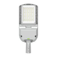 China SMD3030 LED Street Light 100W-300W IP65 Aluminum Outdoor Fixture 470x260x65mm for sale