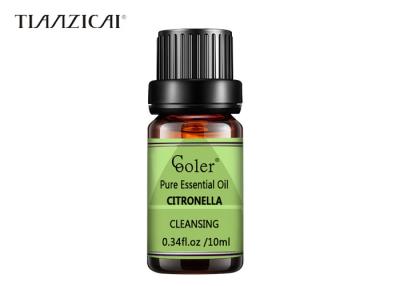 China Natural Citronella Pure Essential Oils Therapeutic Grade Oil for Skin Body Diffuser for sale