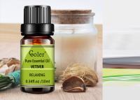 China Aromatherapy Therapy Vetiver 100% Pure Essential Oil , Undiluted Balancing  , 10 mL for sale