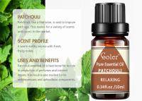 China Nourishing Skin Pure Essential Oils , Patchouli Essential Oil Deep Cleanser for sale