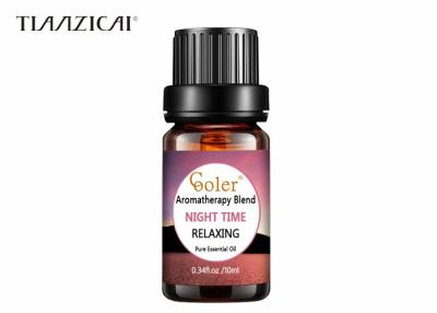 China Night Time Pure Essential Oils , Aromatherapy Oils For Sleep Relaxing Function for sale