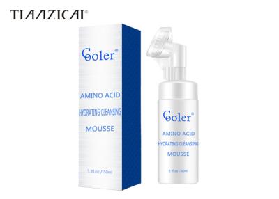 China Amino Acid Foaming Face Cleanser Skin Care , Hydrating Facial Cleanser For Sensitive Skin for sale