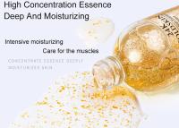 China Hyaluronic Acid Face Serum Oils Day Night 24K Gold Foil Essence Antioxidant Ingredients for sale