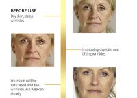China Hyaluronic Acid Face Serum Oils Day Night 24K Gold Foil Essence Antioxidant Ingredients for sale