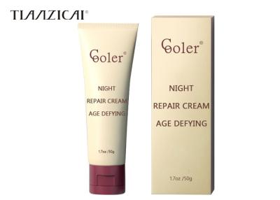 China Anti Oxidation Night Moisturizer Cream , Overnight Face Moisturizer Refine Pores  for sale