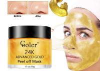 China 24K Gold  Skin Care Peel Off Mask Rejuvenating Anti Aging Reduces Fine Lines for sale