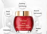 China Reviving Overnight Skin Care Peel Off Mask Stressing Relief Cooling Gel Unscented for sale