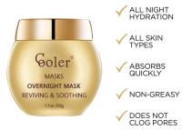 China Hydrates Nourishing Soothing Overnight Mask , Face Peel Mask 50g Volume for sale